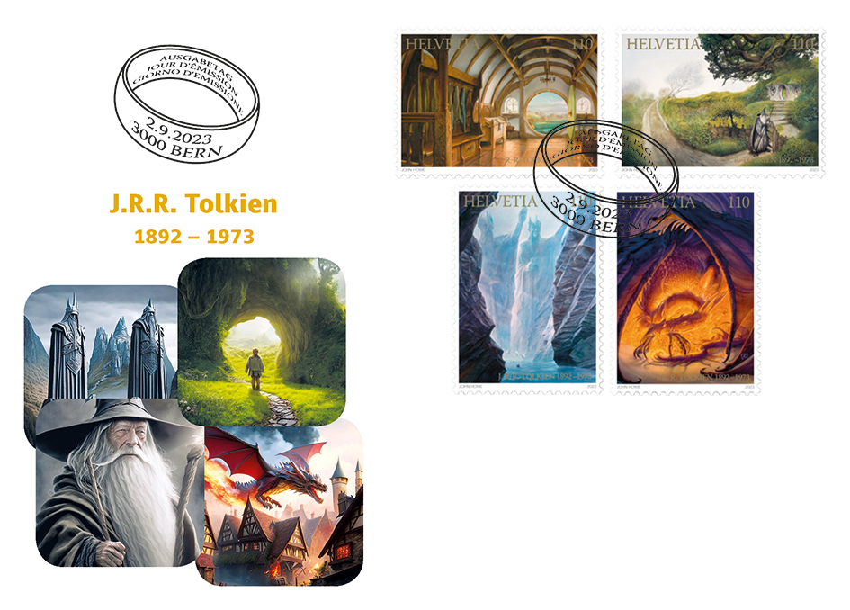 2023, J.R.R. Tolkien 1892-1973 | Marken-Müller AG